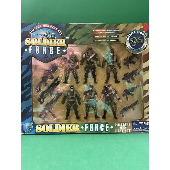 Soldier Force | Toys | Soldier Force Snake Squad Speed Troopers Military Men Play Set New In ...